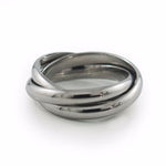 Trinary - 3 piece Titanium Fidget Ring | Titanium Rings