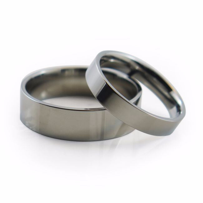 Stealth - Women's Modern Titanium Wedding Band | Titanium Rings