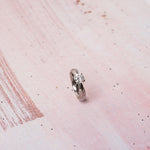 Cleopatra - Solitaire Titanium Engagement Ring | Titanium Rings