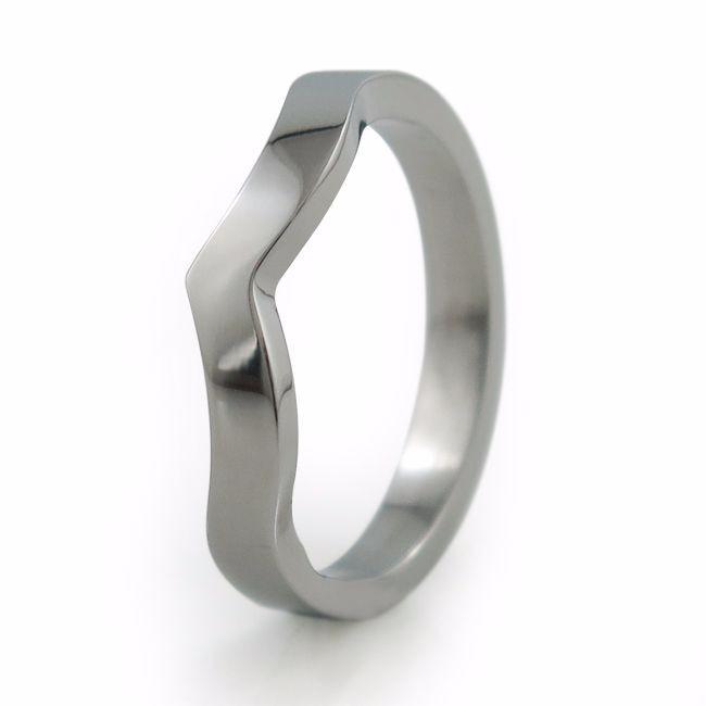 To Infinity Women's Titanium Ring Companion Set | Titanium Rings