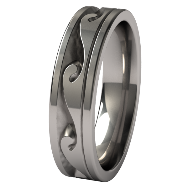 Atlantis | Titanium Rings