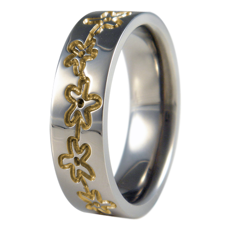 Lei colored | Titanium Rings