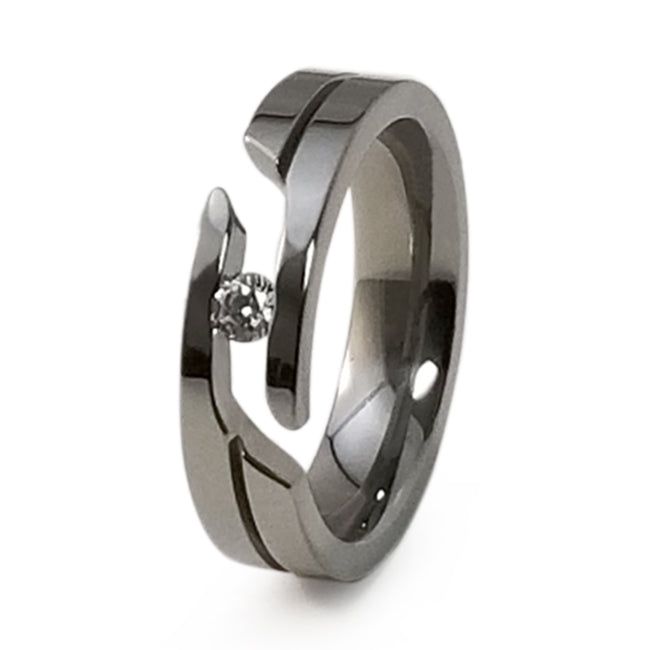 Mojo Journey Cut Titanium Ring | Titanium Rings