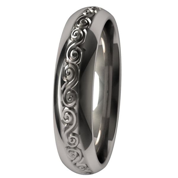 Victoria Companion 5mm | Titanium Rings